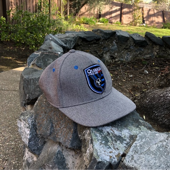 adidas | Accessories | San Jose Earthquakes Adidas Hat Blue Grey Mls ...